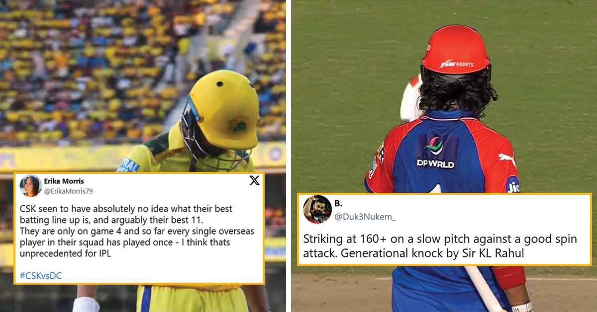 CSK vs DC Twitter Reactions 2025: CSK trolled and criticised for ...
