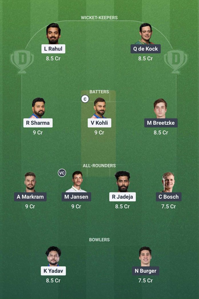 IND vs SA 2nd ODI 2025 Dream11 Prediction Possible 11 Pitch Report ...
