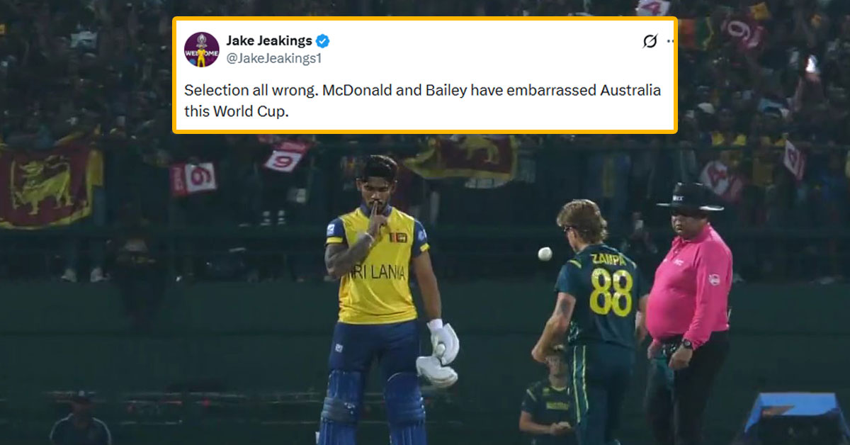 Australia fans criticise team after poor loss to Sri Lanka in T20 World ...