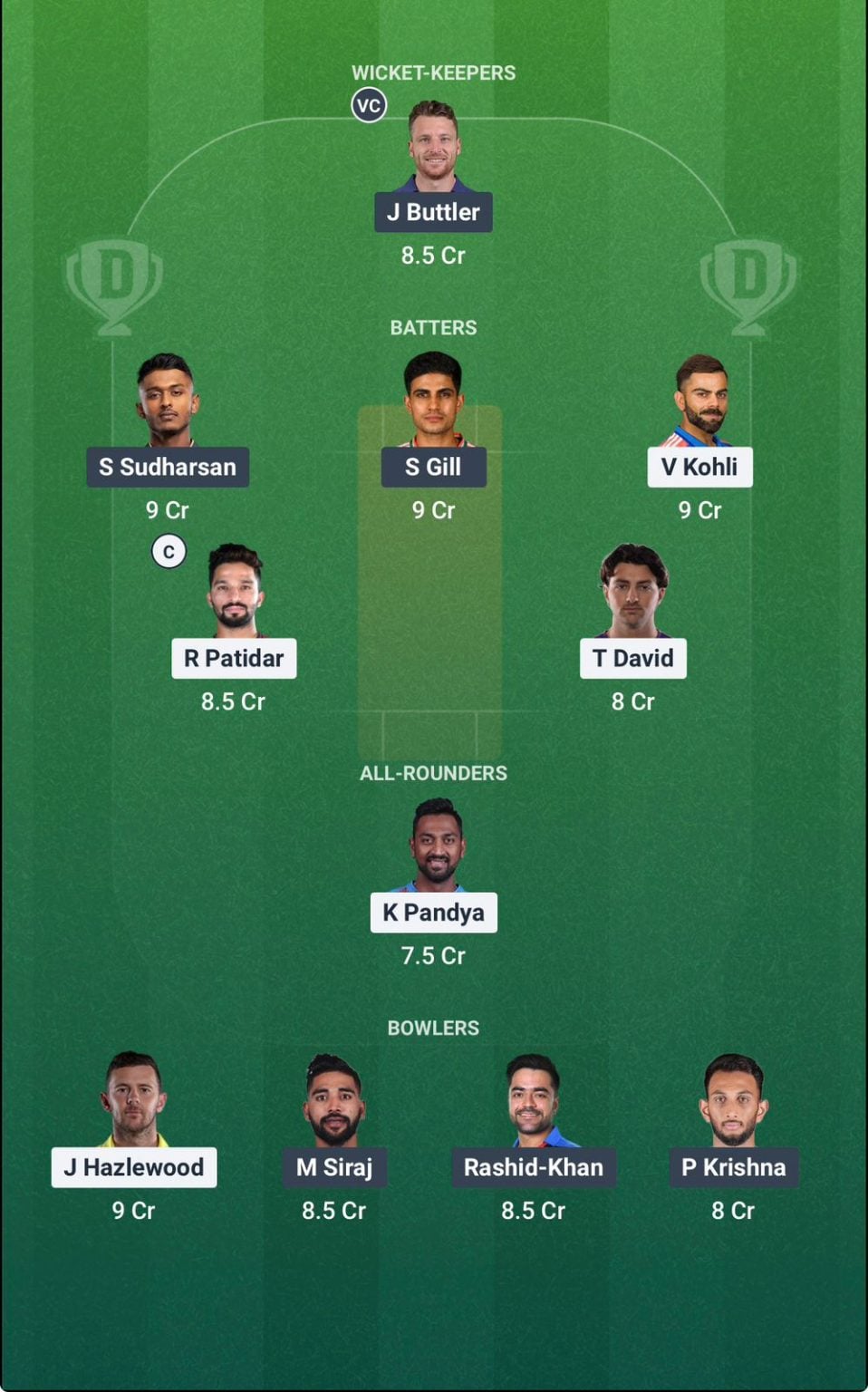 RCB vs GT Dream11 Prediction Possible 11 Pitch Report – IPL 2026 34th ...